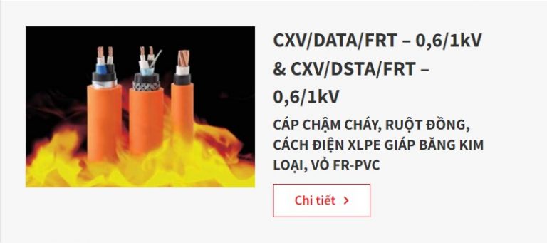Dây Cáp CXV là gì? Cấu Tạo, Ứng Dụng Dây Cáp Điện CXV